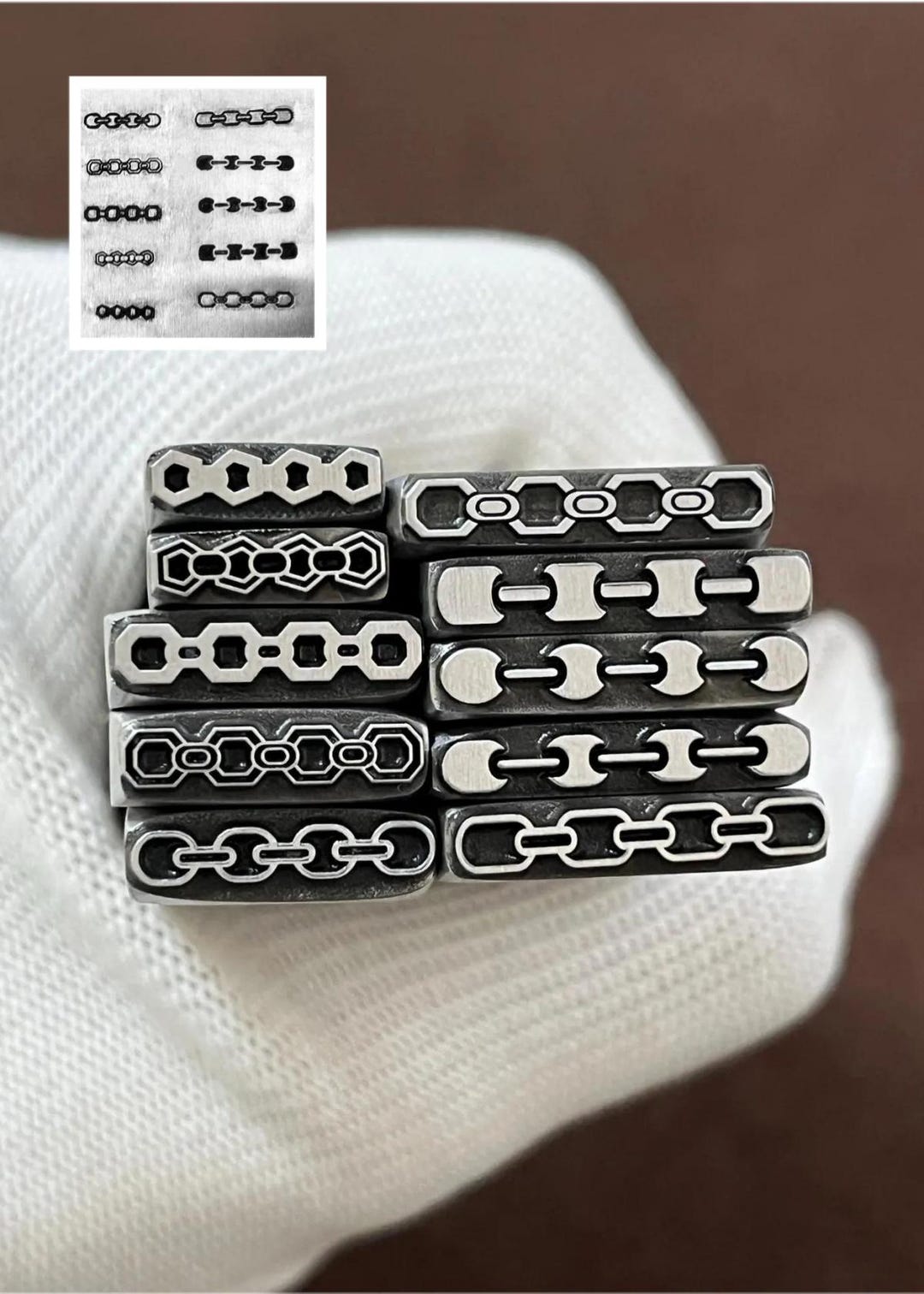 Boho Bohemian Style Spiral Steel Punches Jewelry Metal, Leather ...