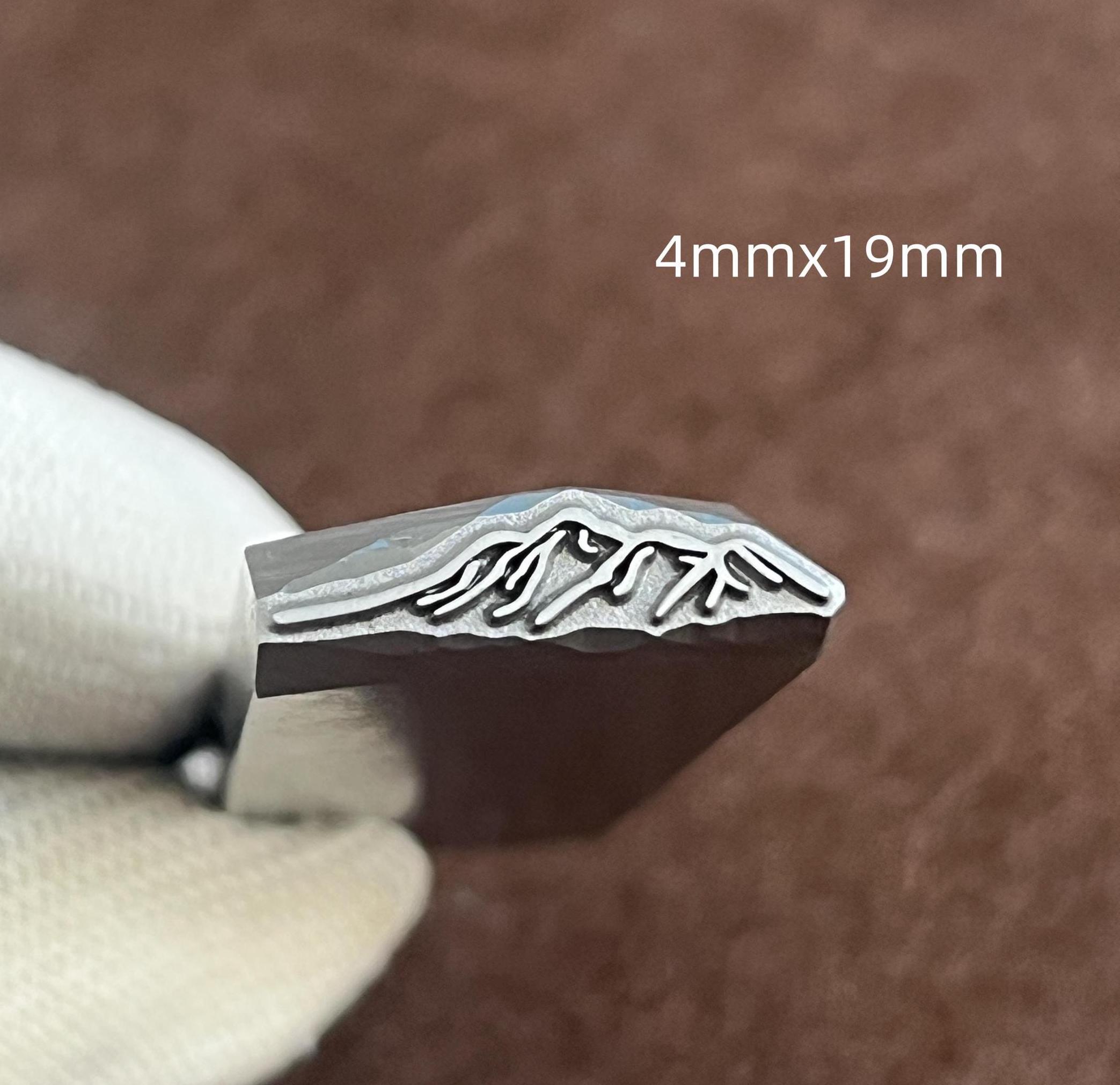 Mountains Steel Punches Jewelry Metal, Leather Stamping Tools Bracelet ...