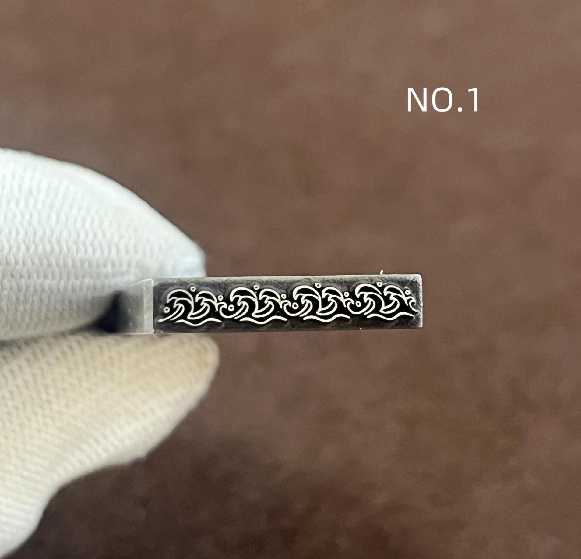 Sea Wave Style Spiral Steel Punches Jewelry Metal, Leather Stamping ...