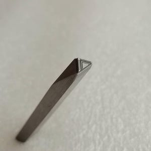 Indian Inspired Triangle Steel Punches Jewelry Metal, Leather Stamping ...