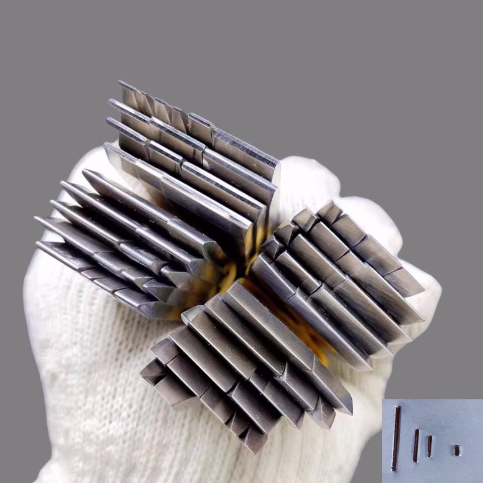 Straight Line Style Steel Punches Jewelry Metal, Leather Stamping Tools ...