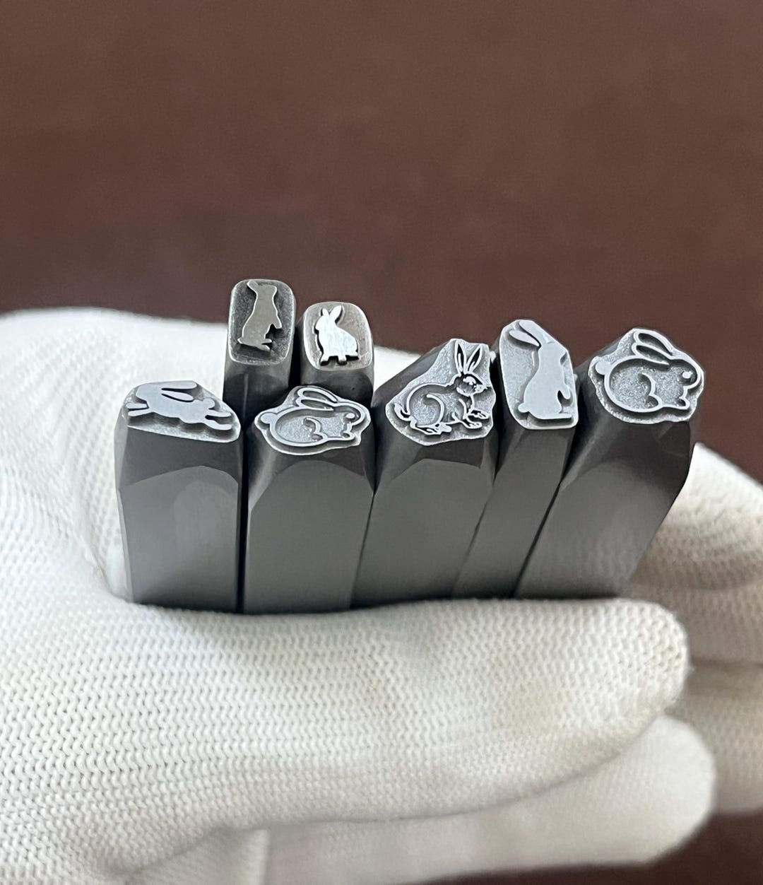 Lucky Bunny Cartoon Steel Punches Jewelry Metal, Leather Stamping Tools ...