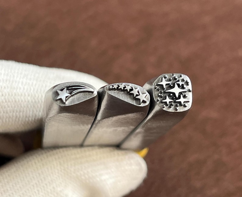 Star Steel Punches Jewelry Metal, Leather Stamping Tools Bracelet DIY ...