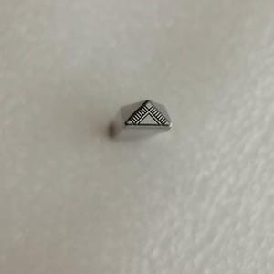 Indian Inspired Triangle Steel Punches Jewelry Metal, Leather Stamping ...