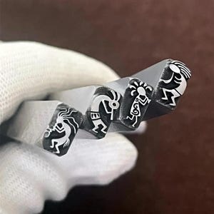 Indian Steel Punches Jewelry Metal, Leather Stamping Tools Bracelet DIY ...