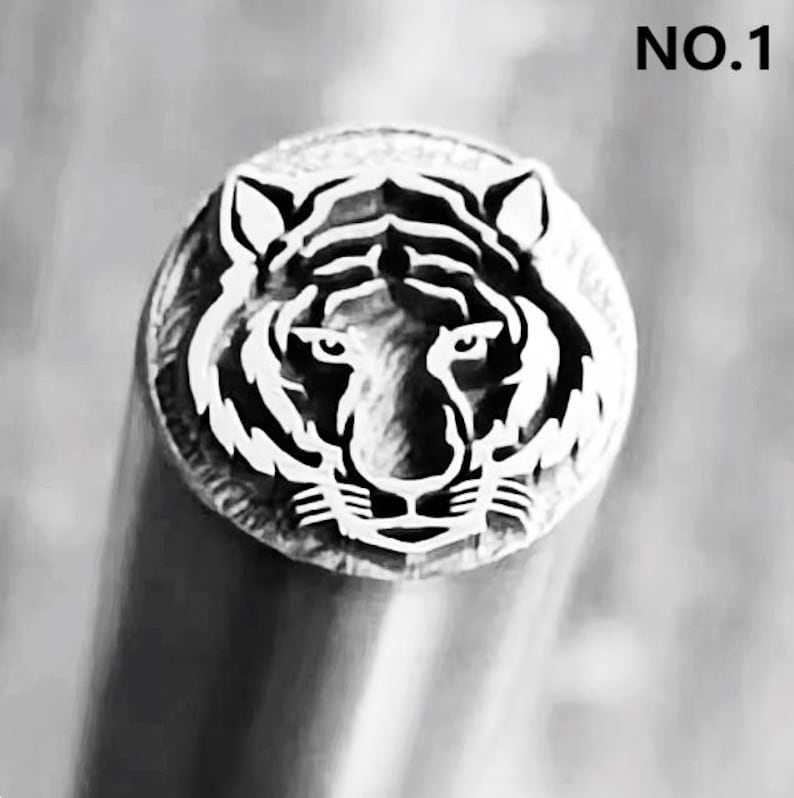 Tiger's Seal Punches Jewelry Metal, Leather Stamping Tools Bracelet DIY ...