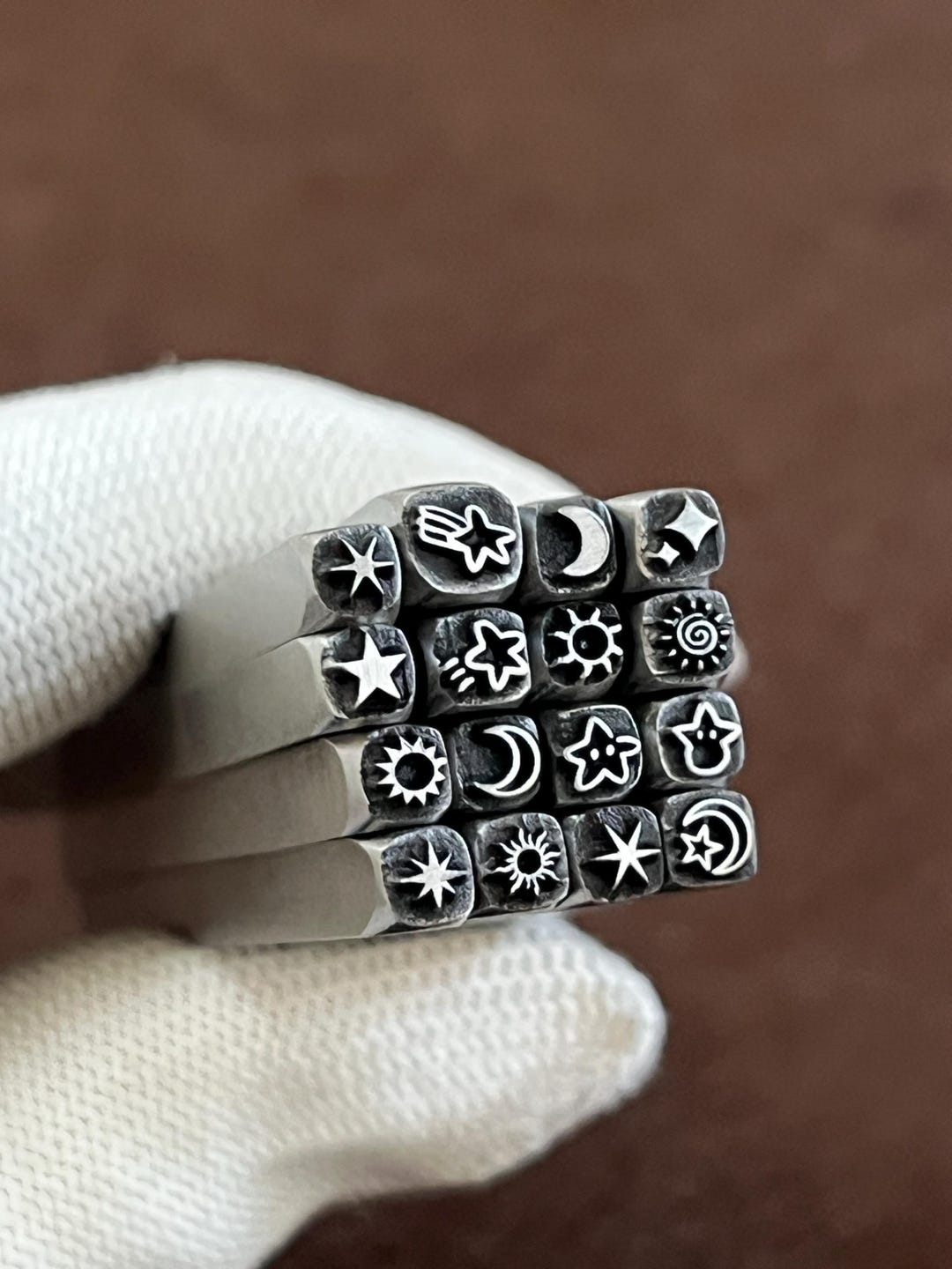 Sun/moon/star Steel Punches Jewelry Metal, Leather Stamping Tools ...