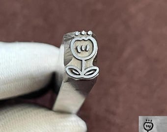 Bohemian Square Metal Stamp Boho Style Steel Punches Jewelry Metal ...