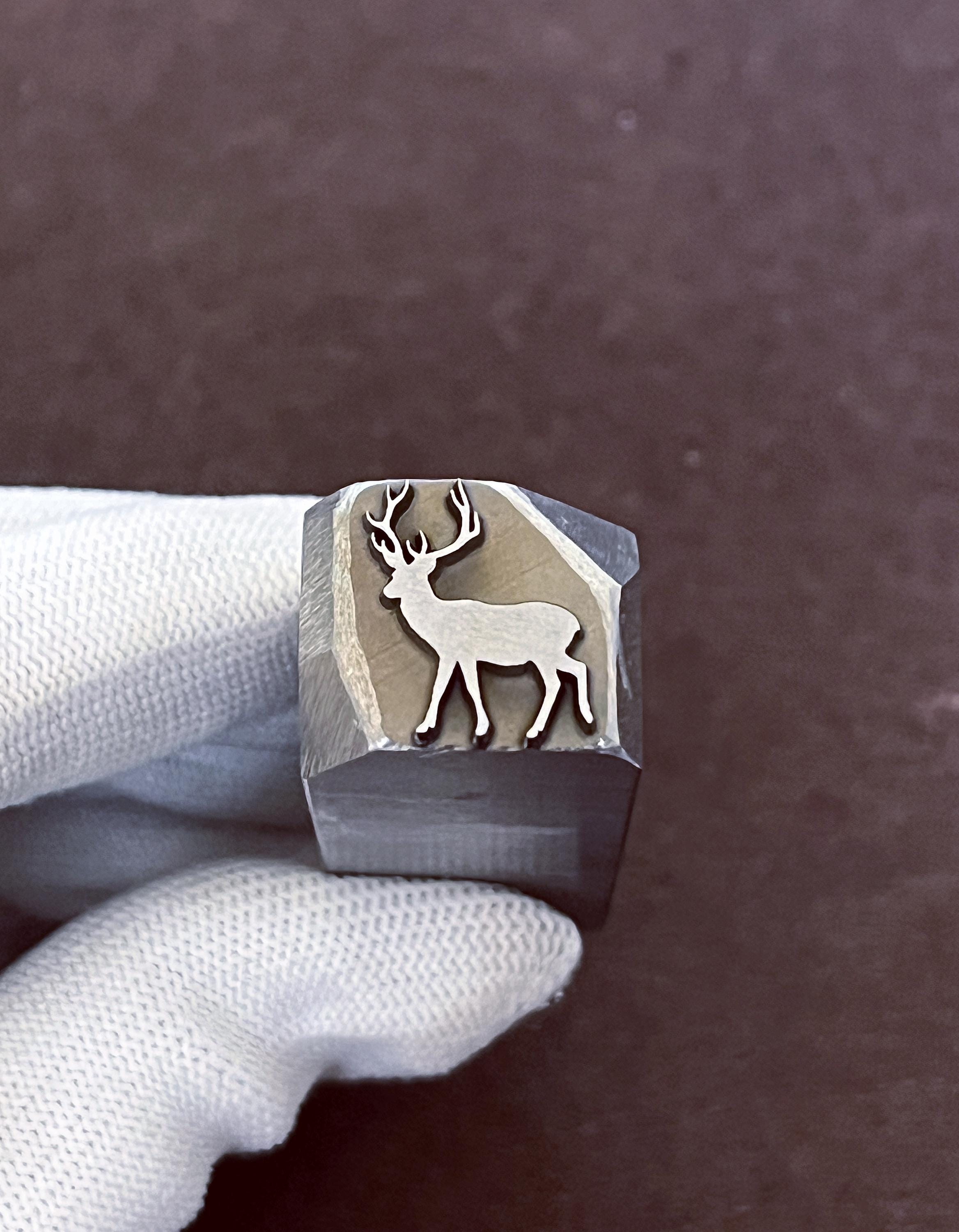 Deer/forest Series Steel Punches Jewelry Metal, Leather Stamping Tools ...