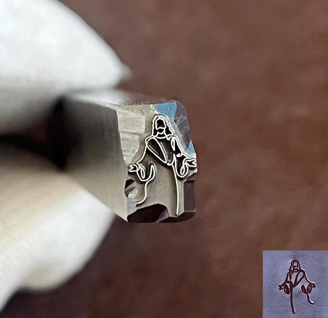 Customized Patterns Metal Stamp,steel Punches Jewelry Metal, Leather ...