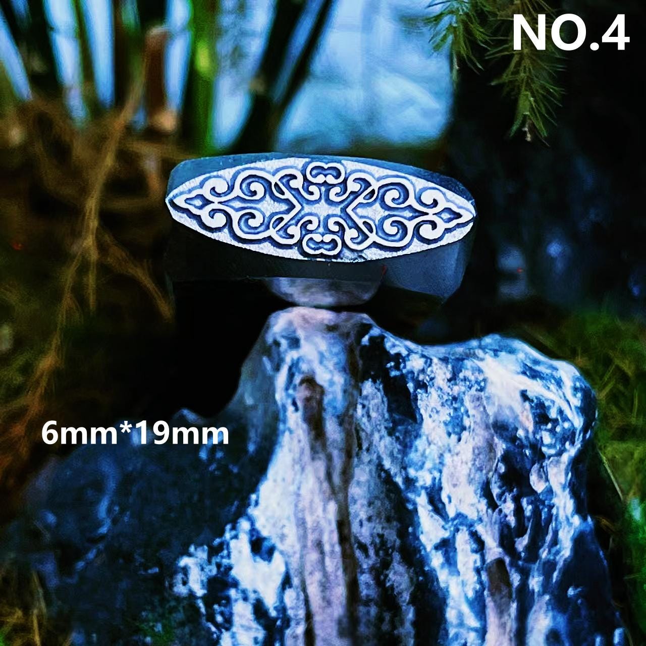 Boho Bohemian Flower Texture Steel Punches Jewelry Metal, Leather ...