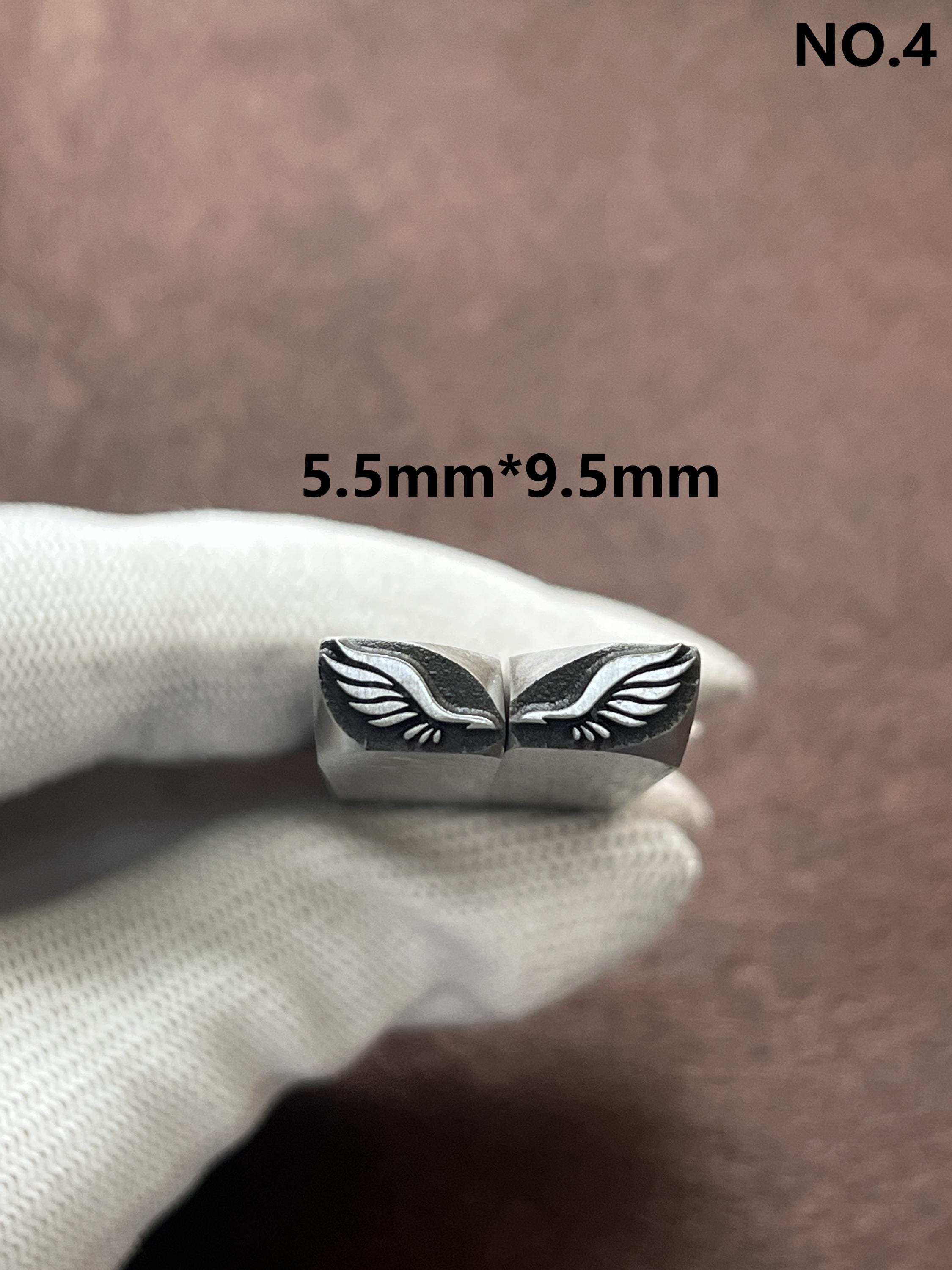 Wings Steel Punches Jewelry Metal, Leather Stamping Tools Bracelet DIY ...