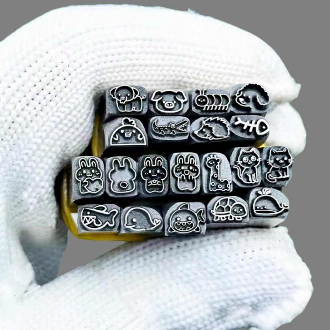 Cute Animals Style Steel Punches Jewelry Metal, Leather Stamping Tools ...