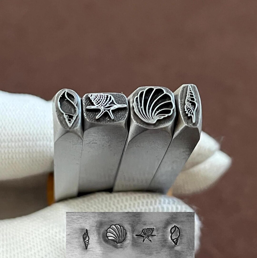 Spiral Shell Metal，steel Punches Jewelry Metal, Leather Stamping Tools ...