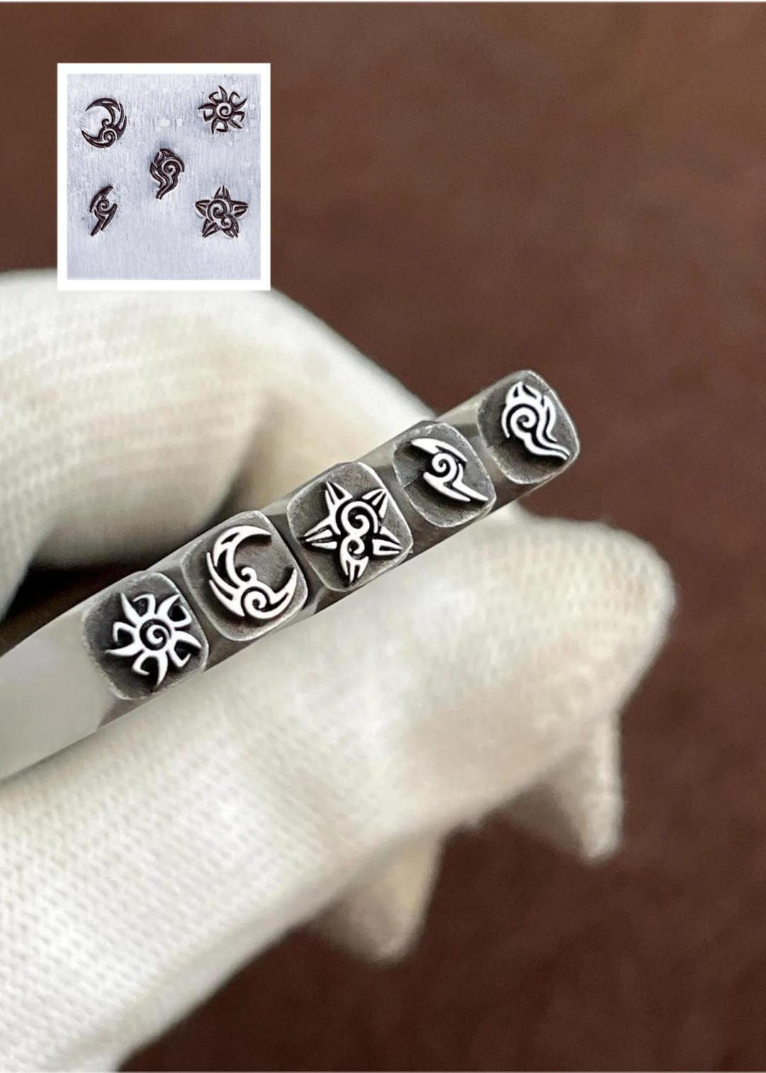 Wheel of Fortune Steel Punches Jewelry Metal, Leather Stamping Tools ...