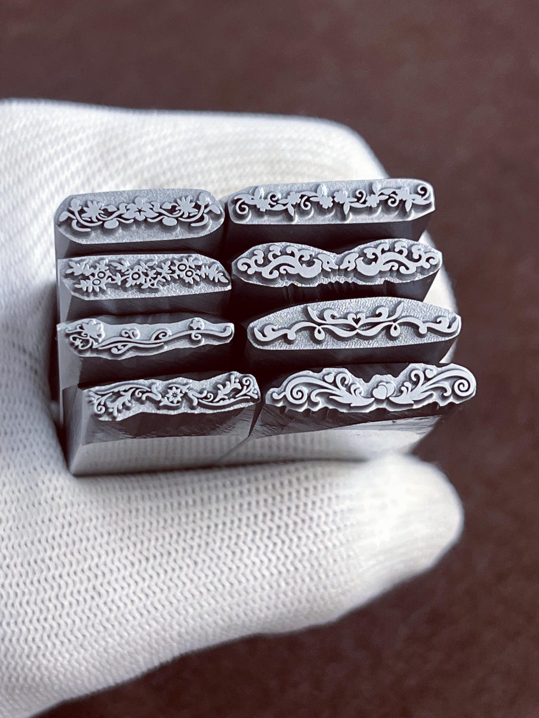 Boho Bohemian Flower Floral Steel Punches Jewelry Metal, Leather ...