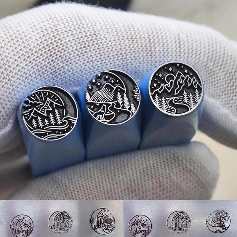 Metal Stamps Fire - Etsy UK