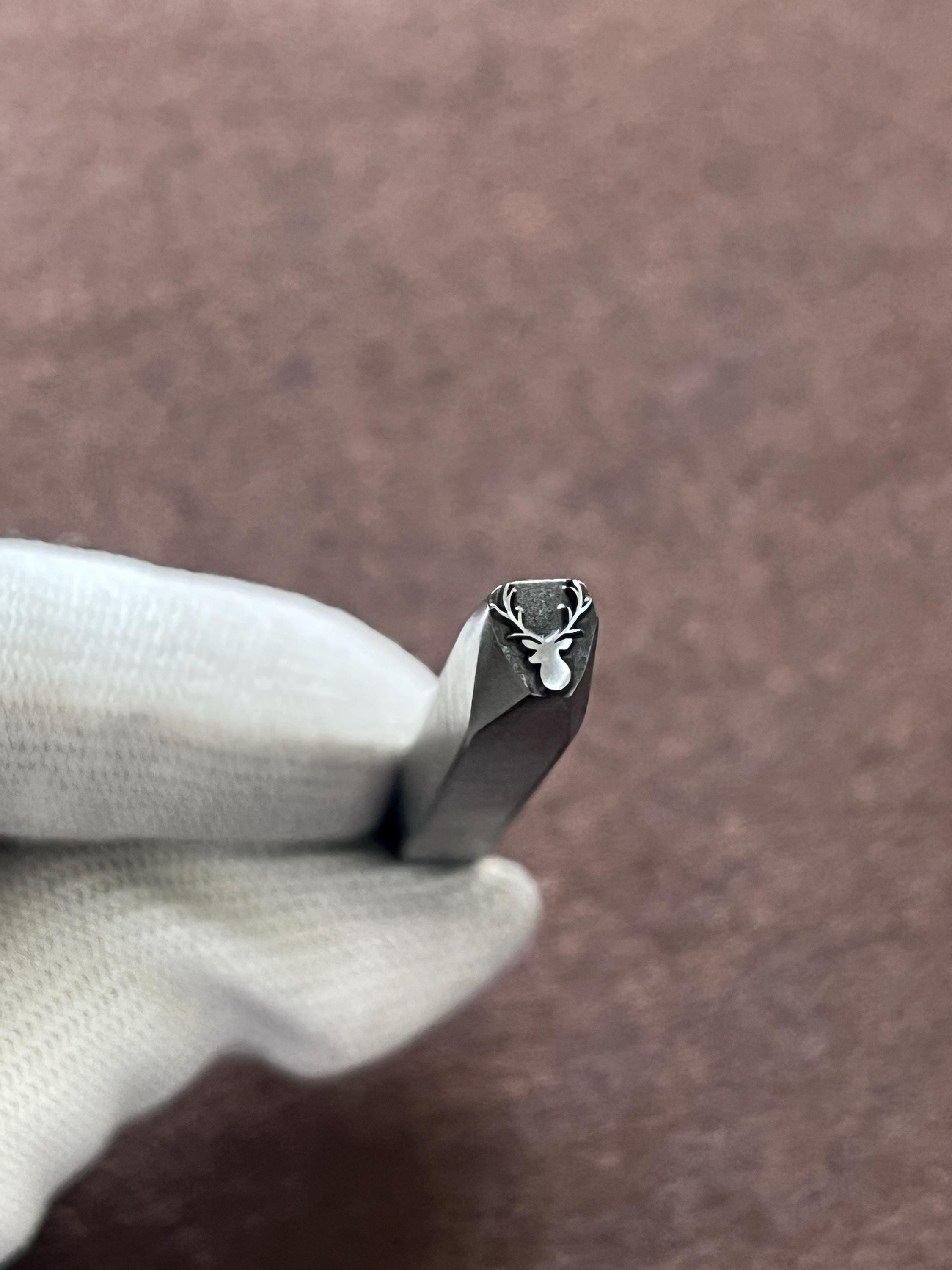 Christmas Deer Steel Punches Jewelry Metal, Leather Stamping Tools ...