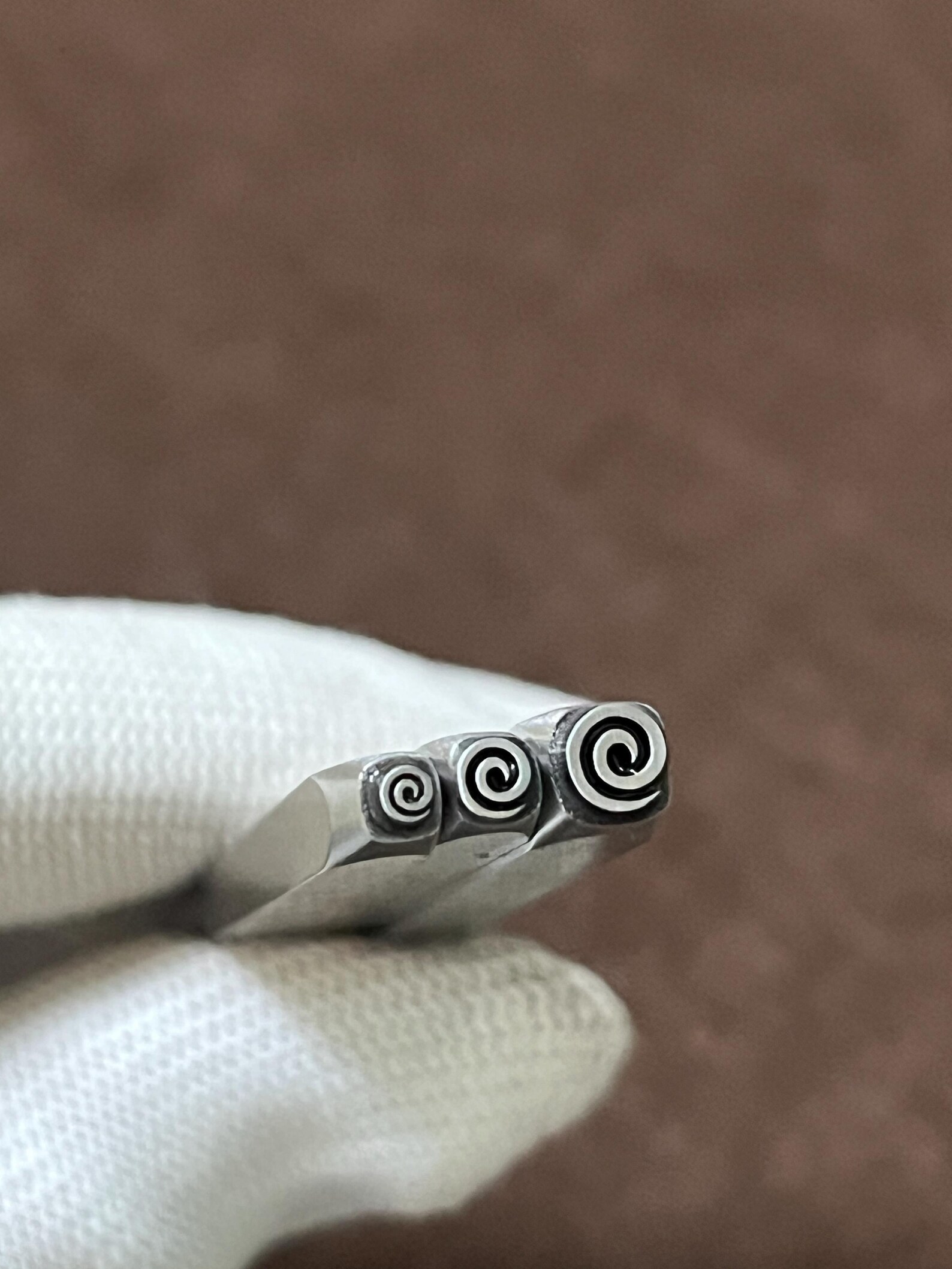 Spiral Texture Steel Punches Jewelry Metal, Leather Stamping Tools ...
