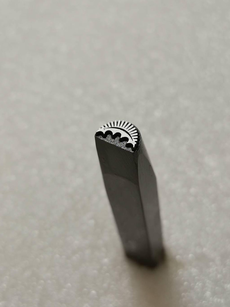 Indian Inspired Triangle Steel Punches Jewelry Metal, Leather Stamping ...