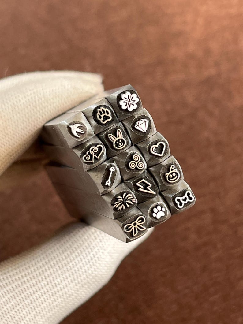 3mmbracelets, Rings Caulking Stamps Steel Punches Jewelry Metal ...