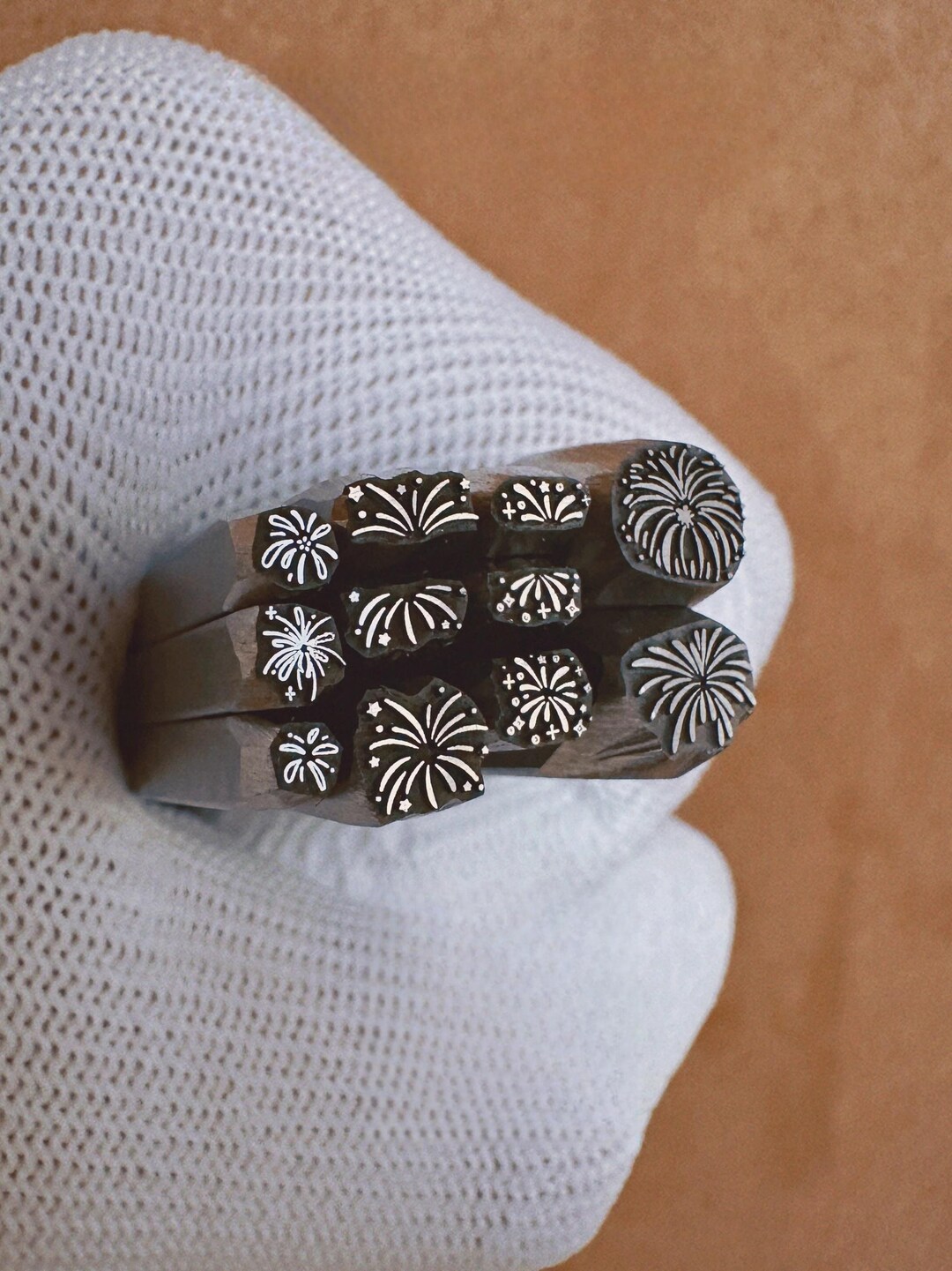 Fireworks Steel Punches Jewelry Metal, Leather Stamping Tools Bracelet ...