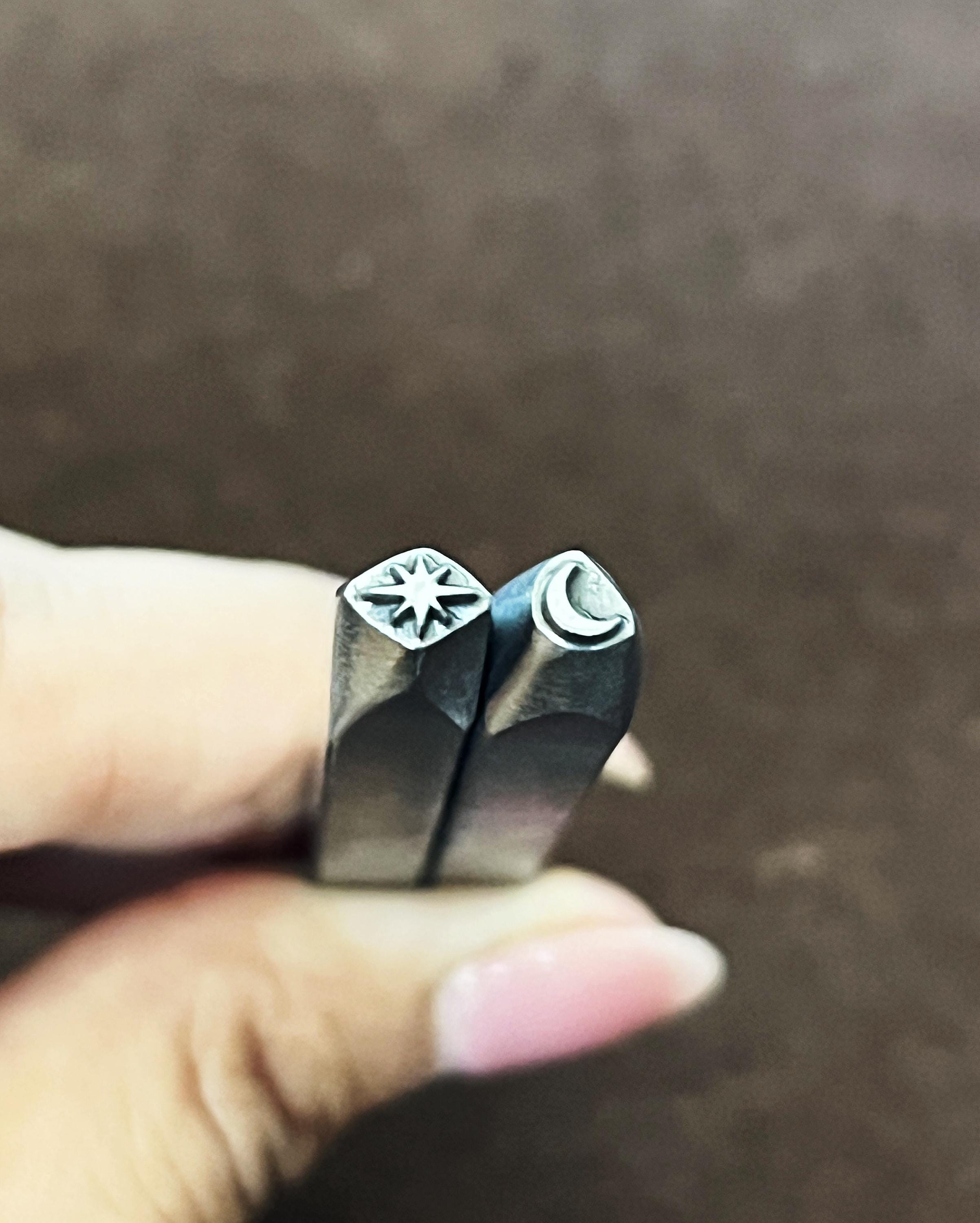 Sun/moon Steel Punches Jewelry Metal, Leather Stamping Tools Bracelet ...