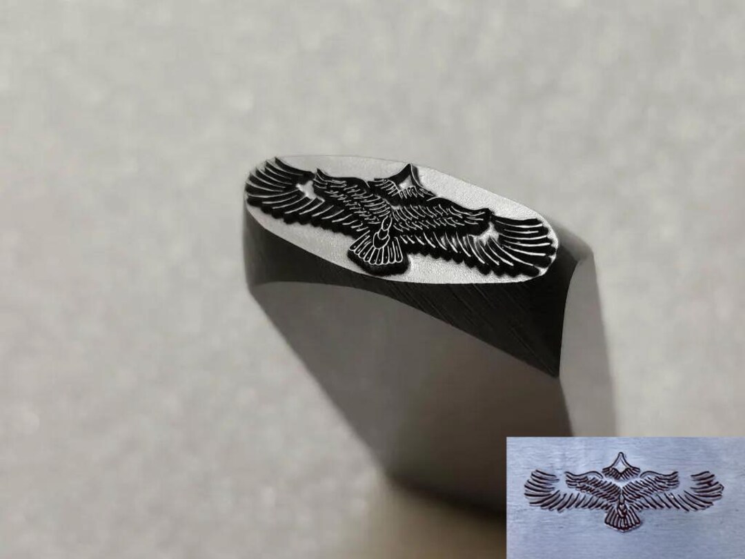 Eagle Bird Animal American Style Steel Punches Jewelry Metal, Leather ...