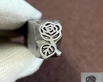 Bohemian Square Metal Stamp Boho Style Steel Punches Jewelry Metal ...