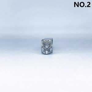 God of Wealth Oriental Steel Punches Jewelry Metal, Leather Stamping ...