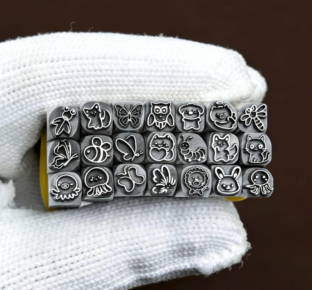 Cute Animals Style Steel Punches Jewelry Metal, Leather Stamping Tools ...