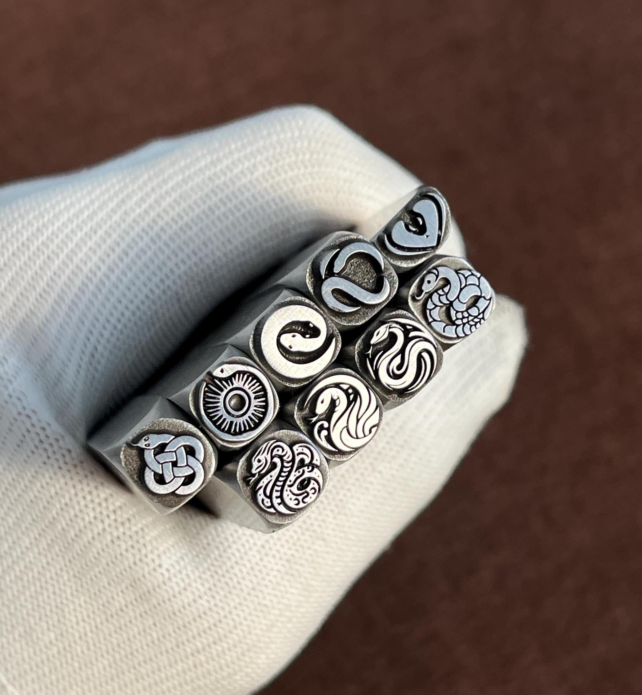 Snake Steel Punches Jewelry Metal, Leather Stamping Tools Bracelet DIY ...