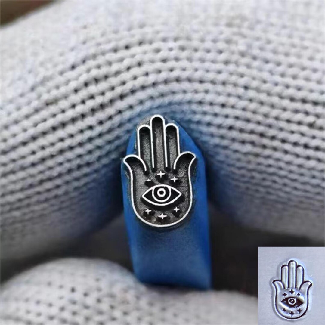 Fatima Eye of Horus Steel Punches Jewelry Metal, Leather Stamping Tools ...
