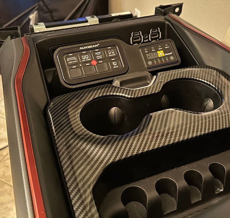 2019 2023 Ram 1500 Pedal Commander and Auxbeam Switch Mount - Etsy