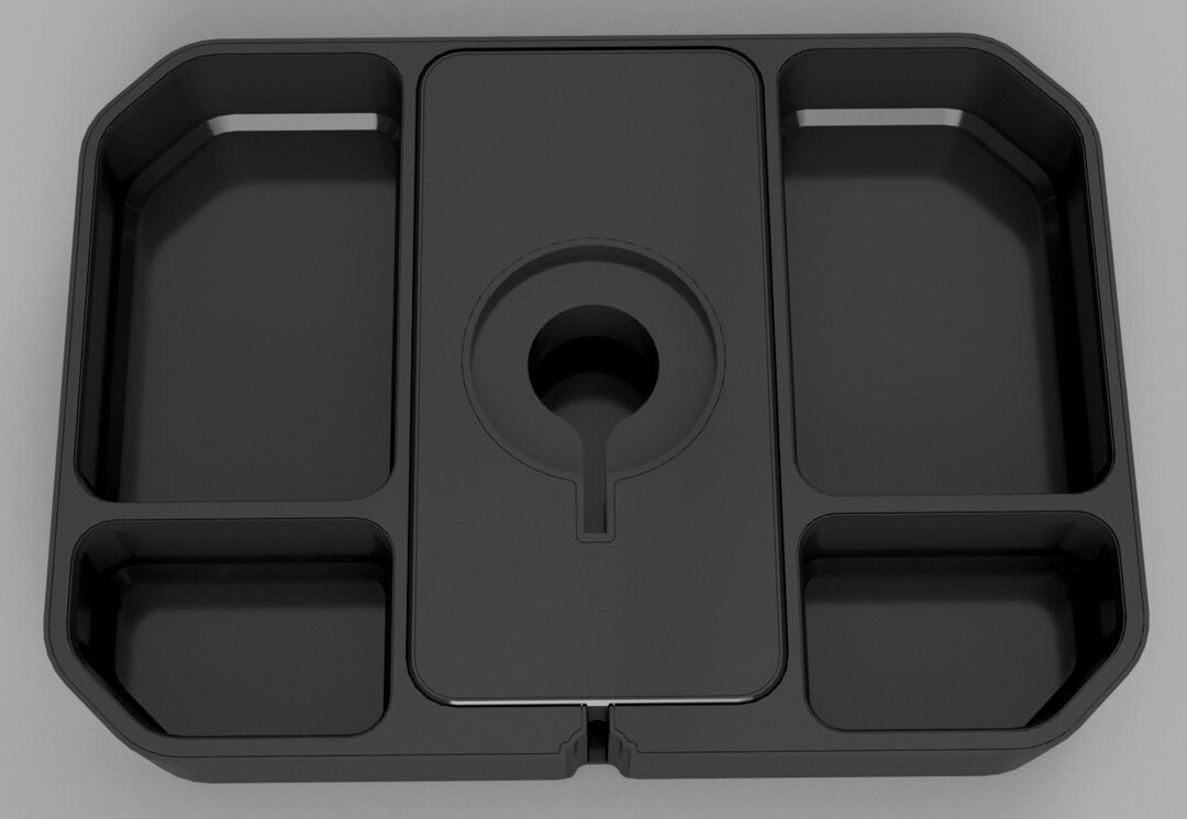 Ram 1500 Multi-cubby Center Console Organizer Tray for 5th Gen Ram ...