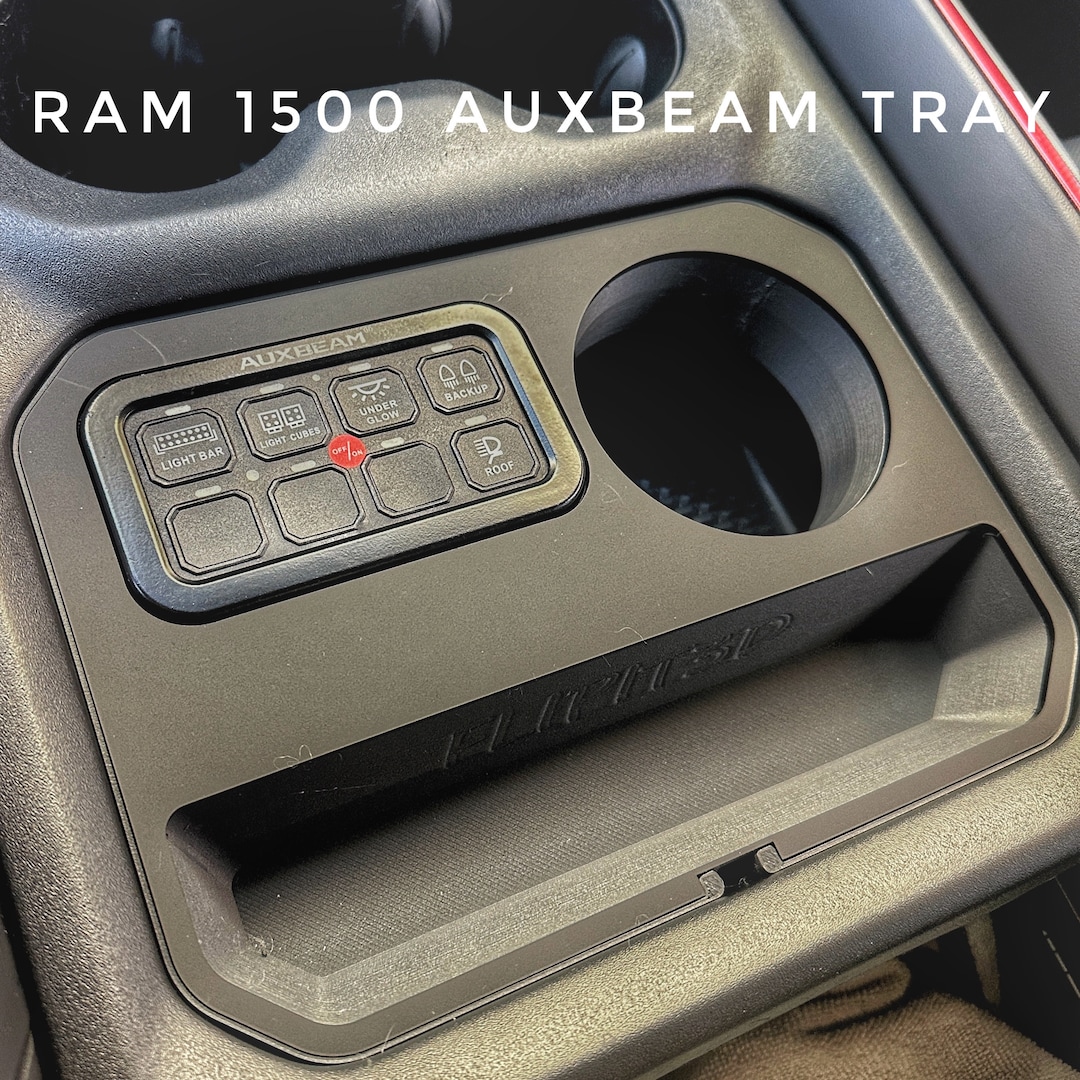 Ram 1500 Center Console Cup Holder Tray for 5th Gen Ram (2019+) With ...