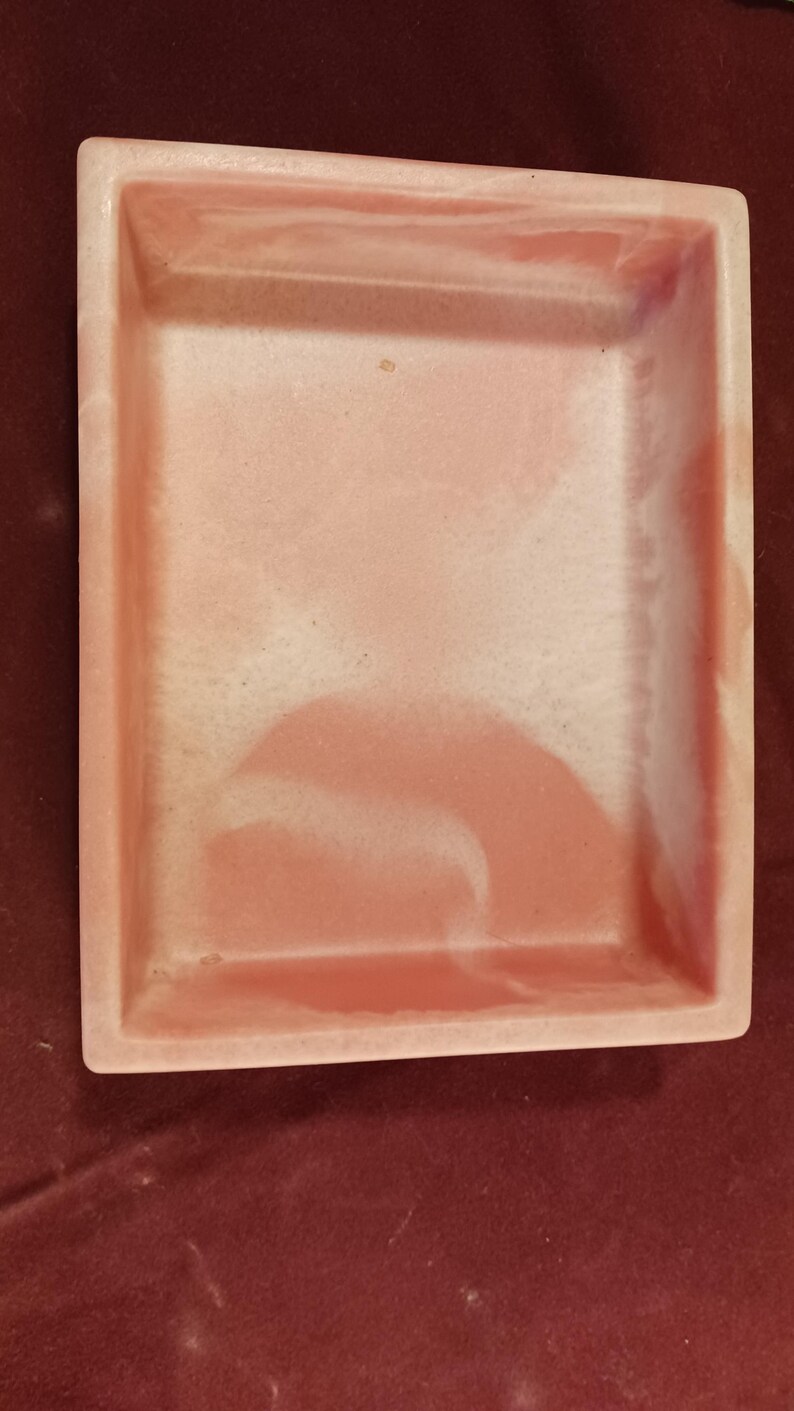 Vintage Pegasus Pink Incolay Trinket Box - Etsy