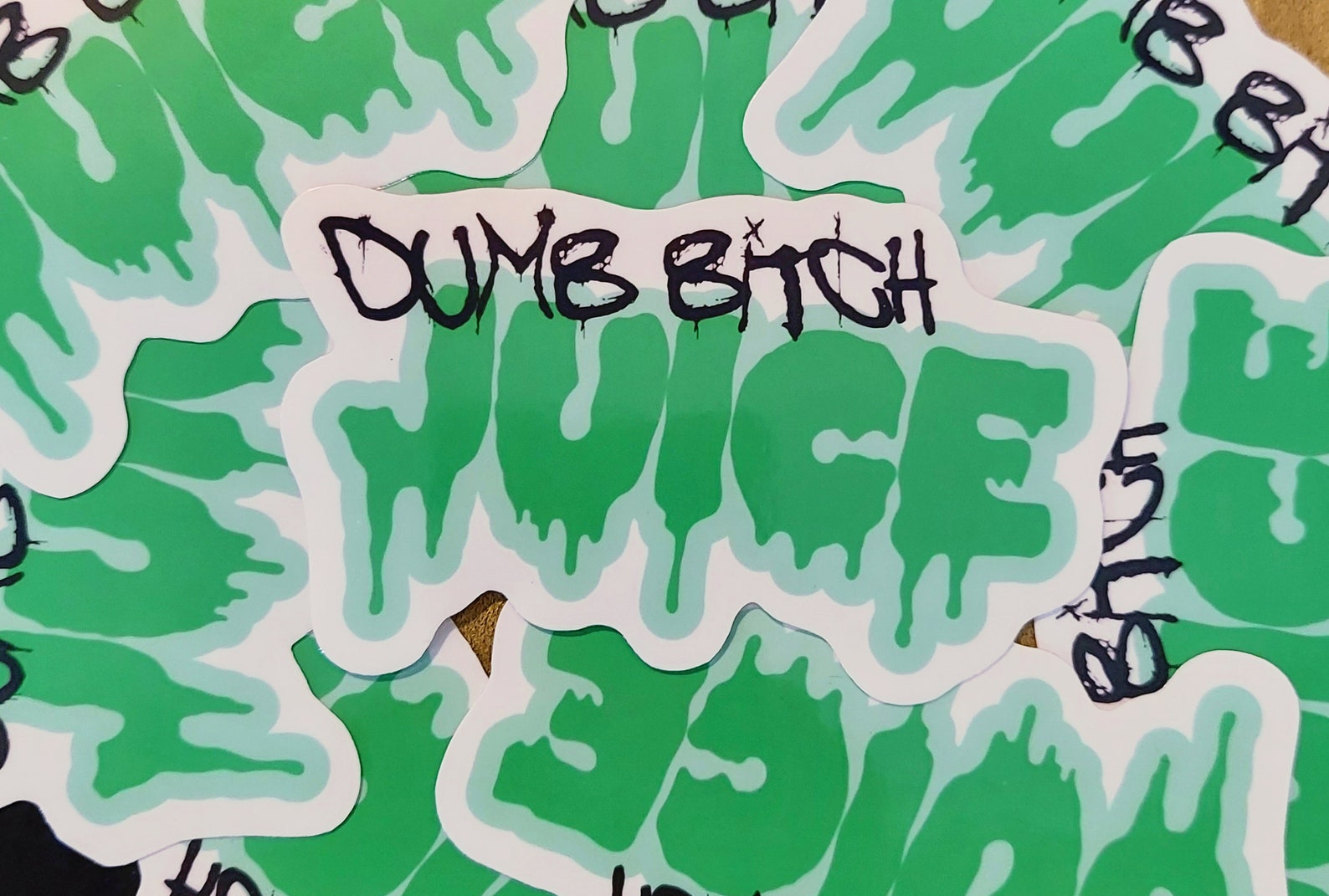 Dumb B*tch Juice - Water-resistant Vinyl Stickers - Etsy