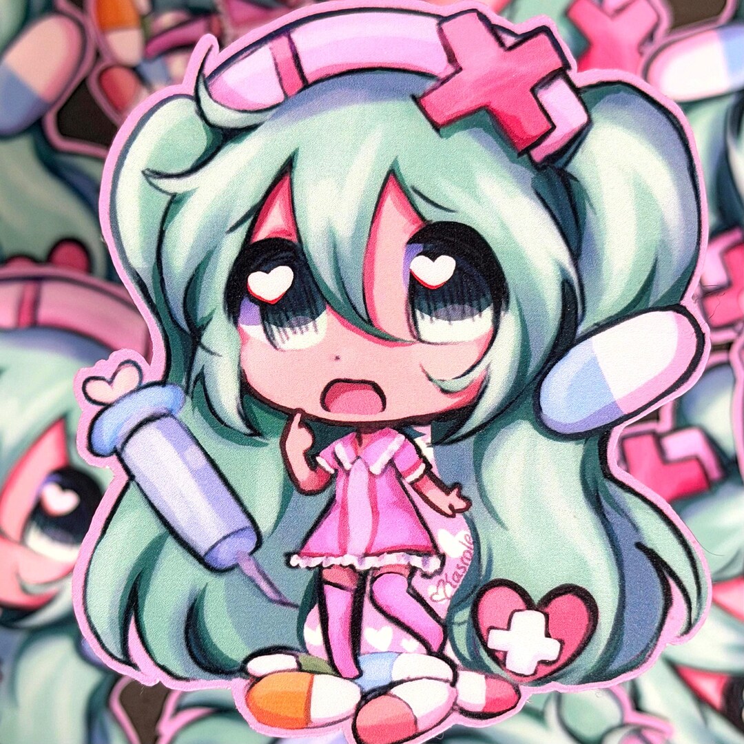 Love Ward Miku || Matte Sticker Waterproof - Etsy