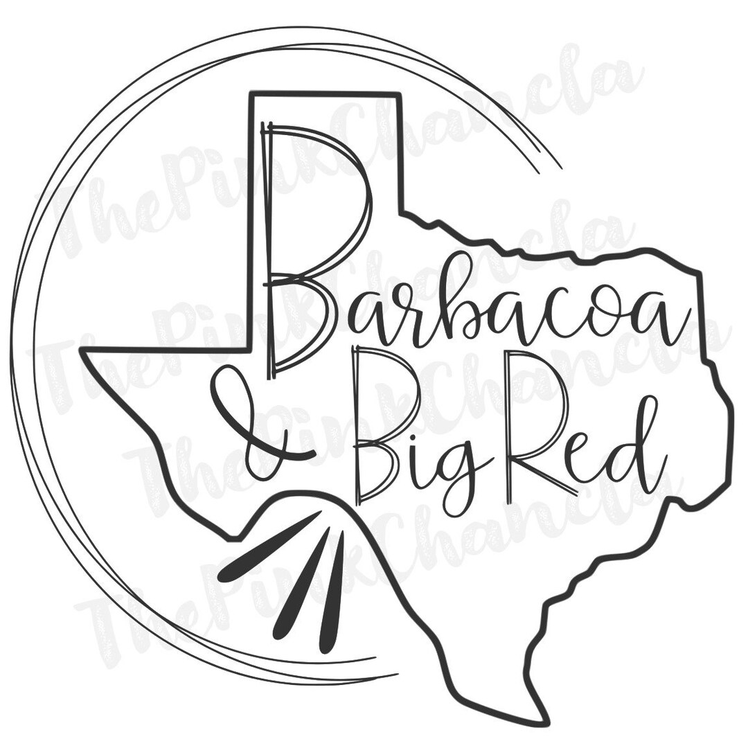 Barbacoa & Big Red SVG, PNG, JPEG Downloadable File - Etsy