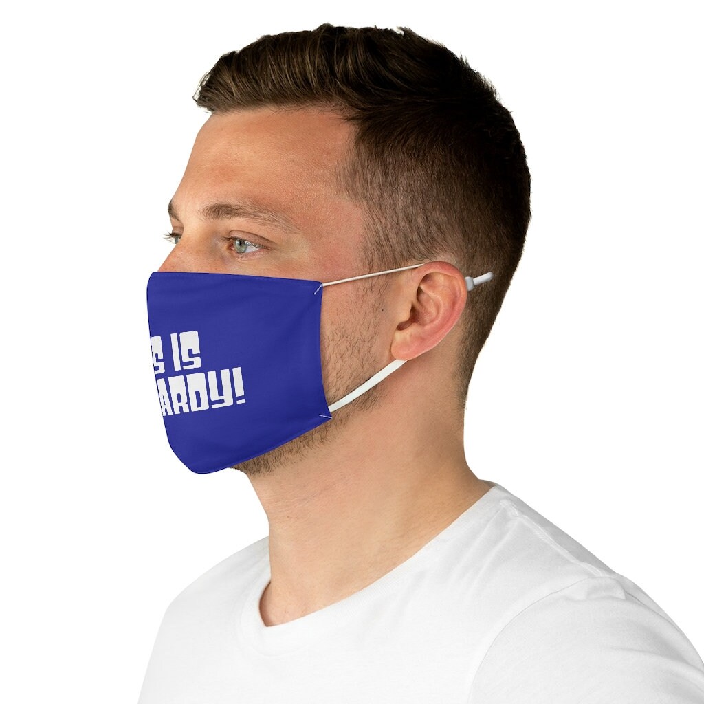 This is Jeopardy Fabric Face Mask - Etsy