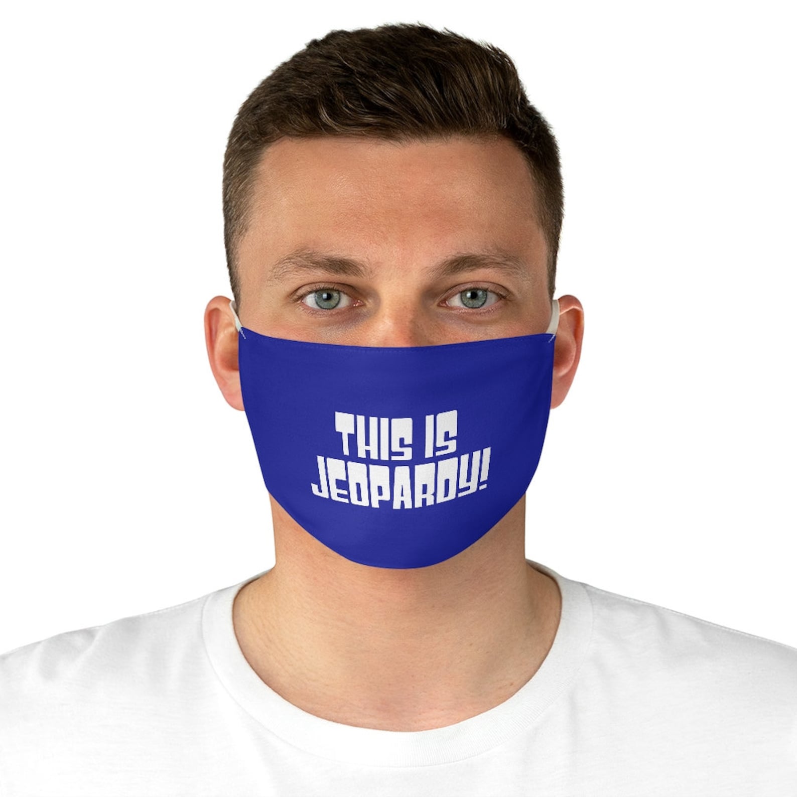 This is Jeopardy Fabric Face Mask - Etsy