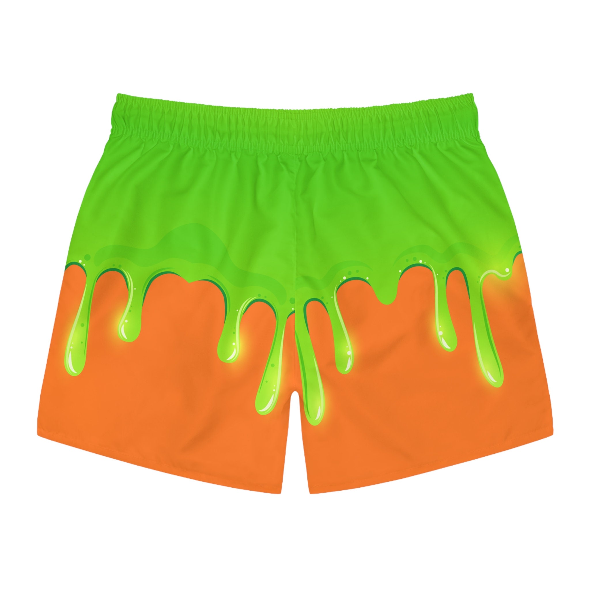 Green Slime Swim Trunks - Etsy