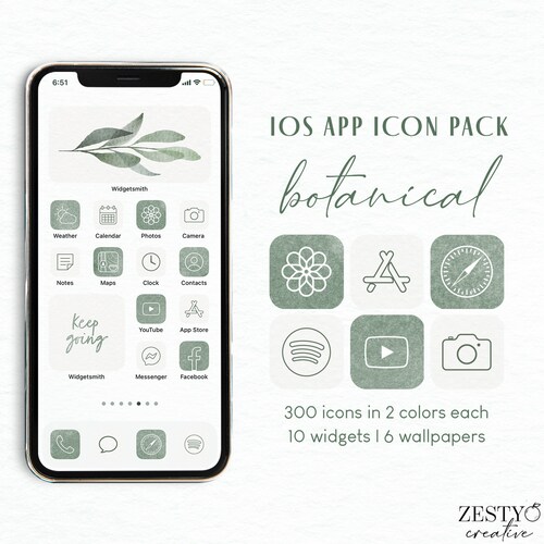 Lavender Ios App Icon Pack 300 Unique Icons in 4 Colors Each - Etsy