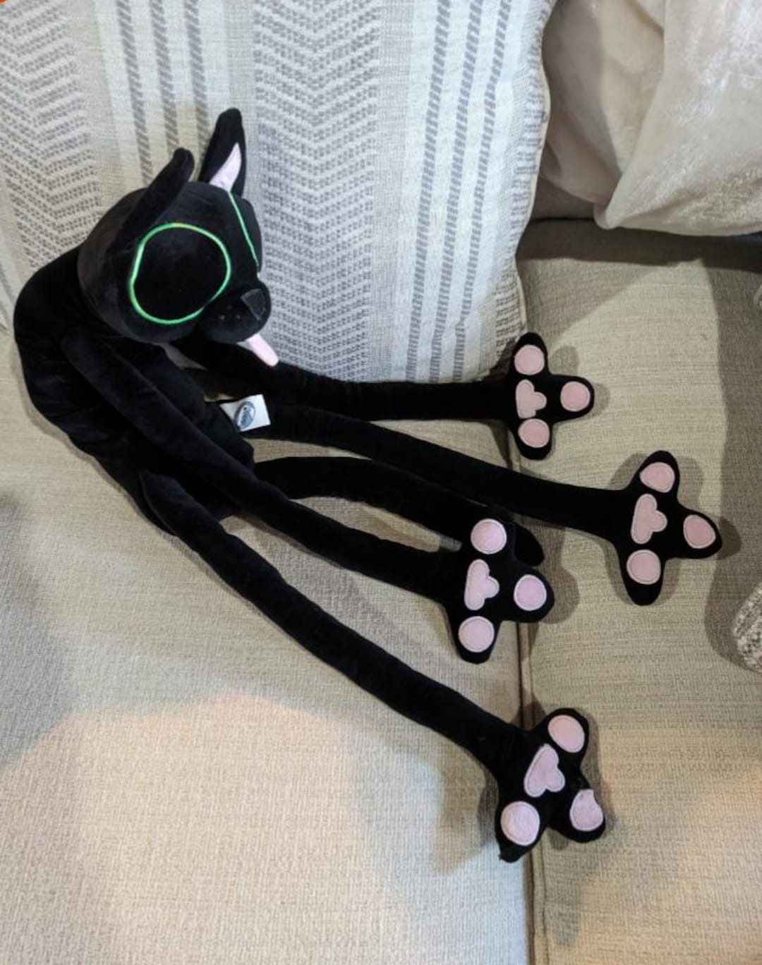 Floppy Noodle Cat Plush - Etsy