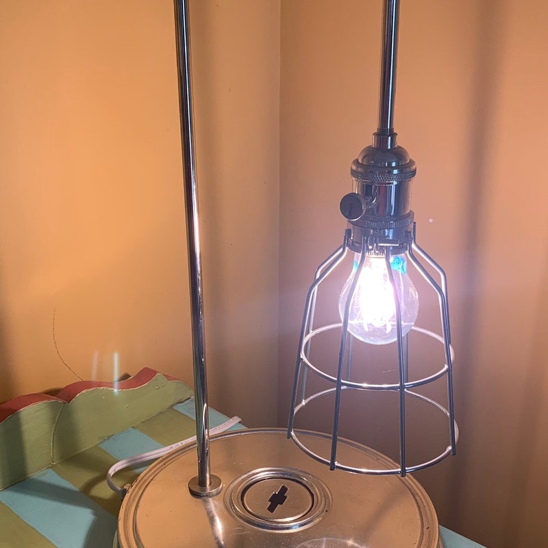 Hubcap Lamp - Etsy