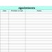 Printable Medical Appointments List Planner Page | Log | Doctor ...