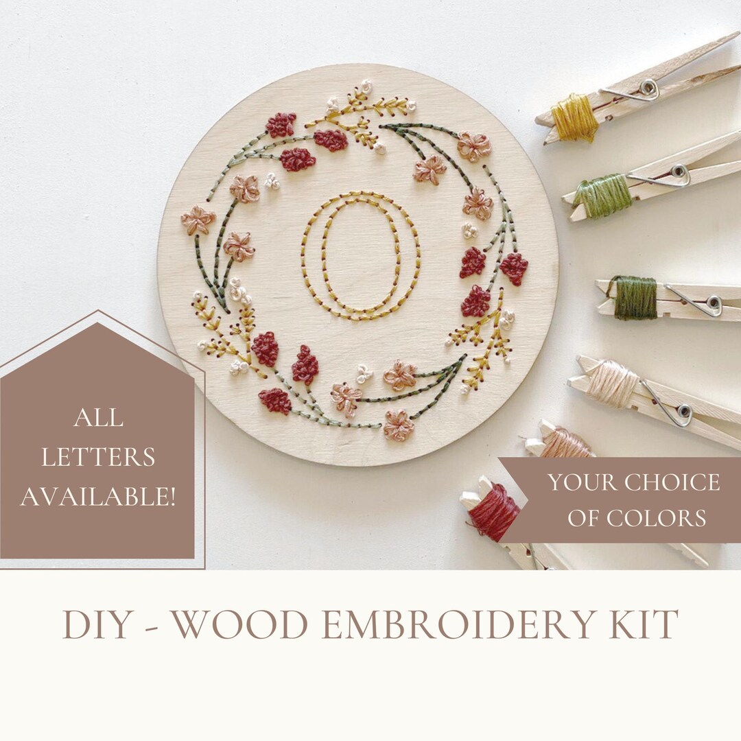 Embroidery Kit for Beginners, Personalized Embroidery Gift, Do It ...