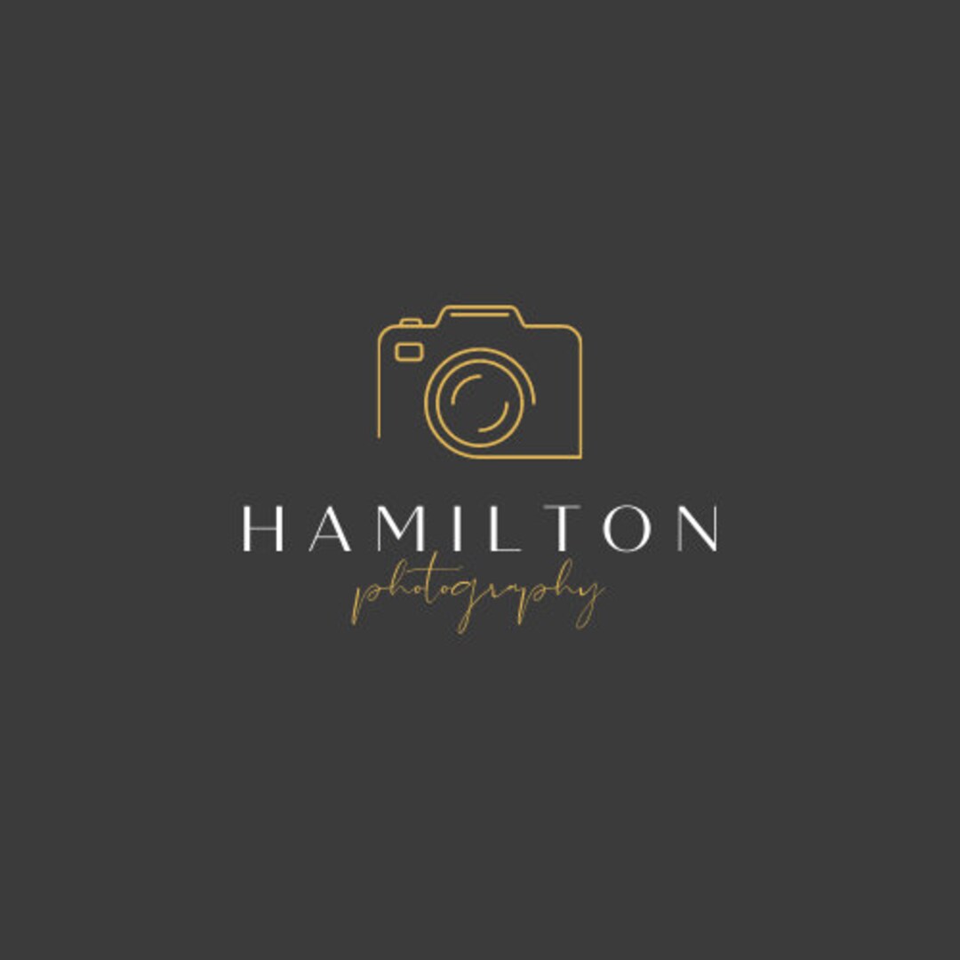 Custom Photography Logo Watermark Modern Logo Signature - Etsy