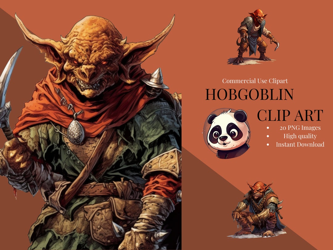 Hobgoblin Warrior: Digital Clip Art for Your Fantasy Adventures ...